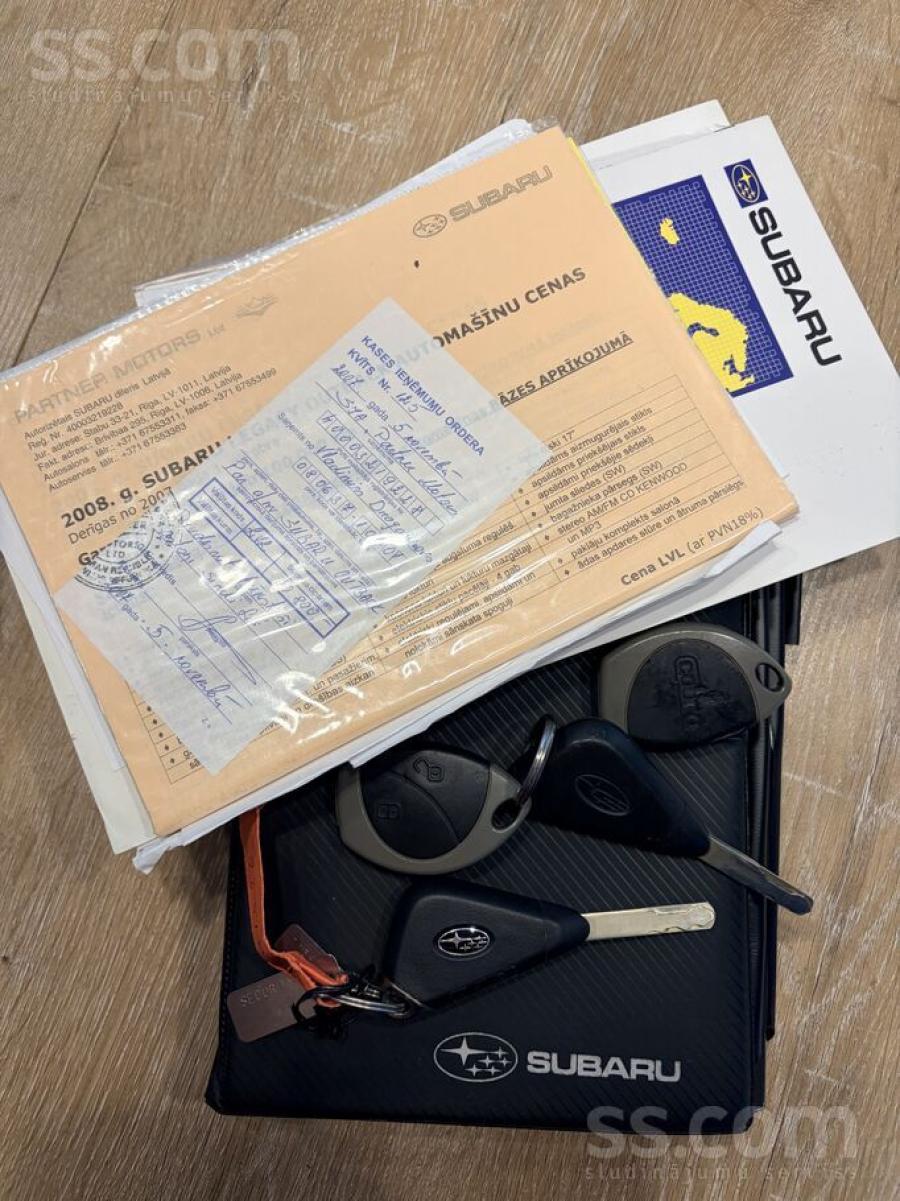 Pelēks Subaru Outback 2007 Rīga, ar dzinēja tilpumu 2.50 L un nobraukumu 109 tūkst. km par 4000 €, foto 10 vietnē AUTOMOTO.COM.LV