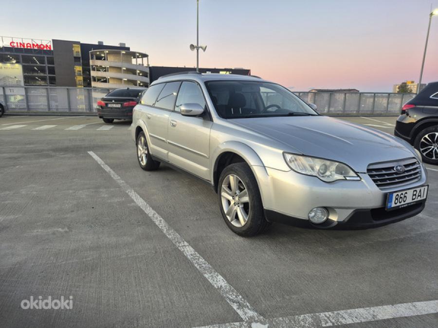 Pelēks Subaru Outback 2007 Tallina, ar dzinēja tilpumu 2.50 L un nobraukumu 244 tūkst. km par 1600 €, foto 3 vietnē AUTOMOTO.COM.LV