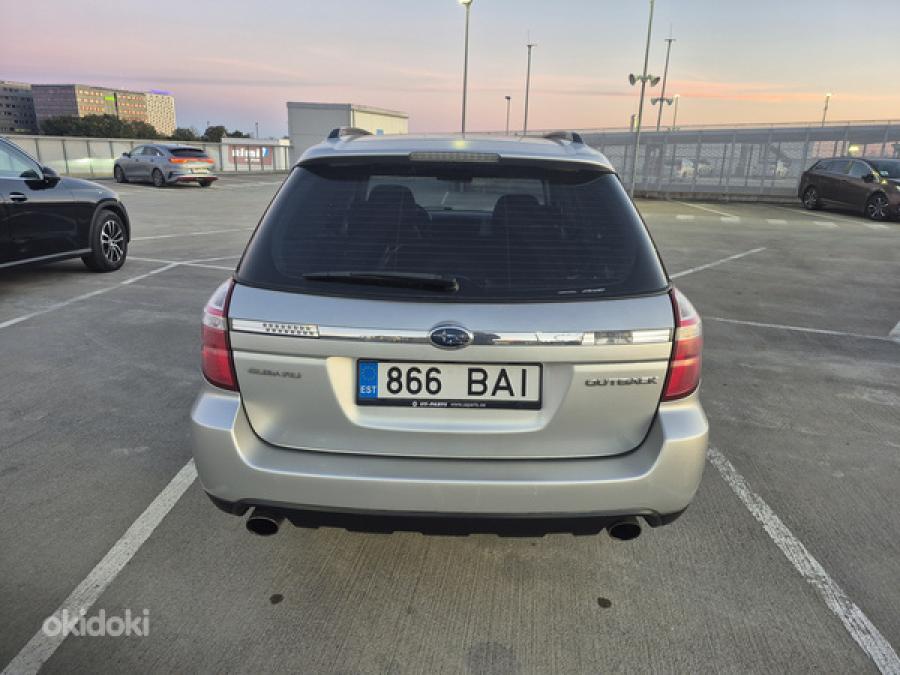 Pelēks Subaru Outback 2007 Tallina, ar dzinēja tilpumu 2.50 L un nobraukumu 244 tūkst. km par 1600 €, foto 5 vietnē AUTOMOTO.COM.LV