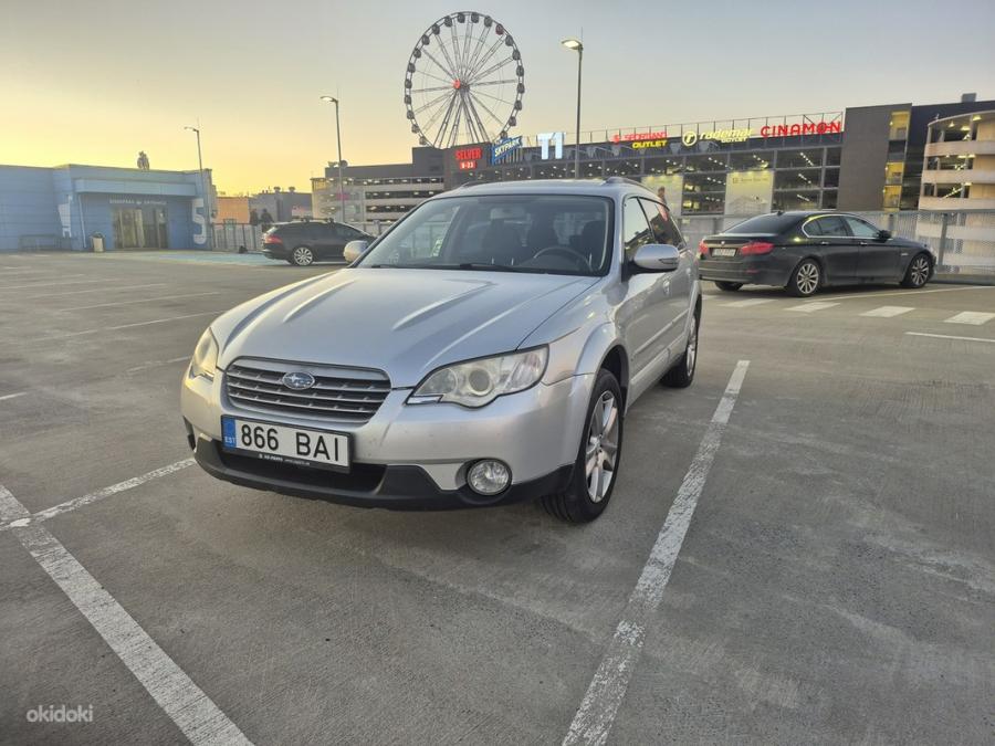 Pelēks Subaru Outback 2007 Tallina, ar dzinēja tilpumu 2.50 L un nobraukumu 244 tūkst. km par 1600 €, foto 12 vietnē AUTOMOTO.COM.LV