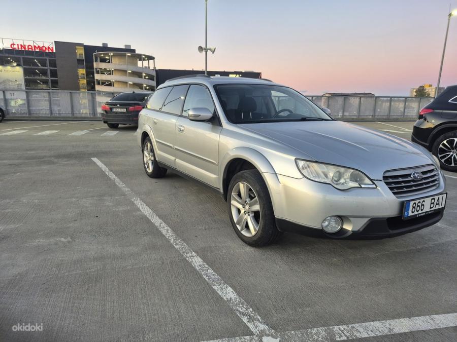 Pelēks Subaru Outback 2007 Tallina, ar dzinēja tilpumu 2.50 L un nobraukumu 244 tūkst. km par 1600 €, foto 13 vietnē AUTOMOTO.COM.LV