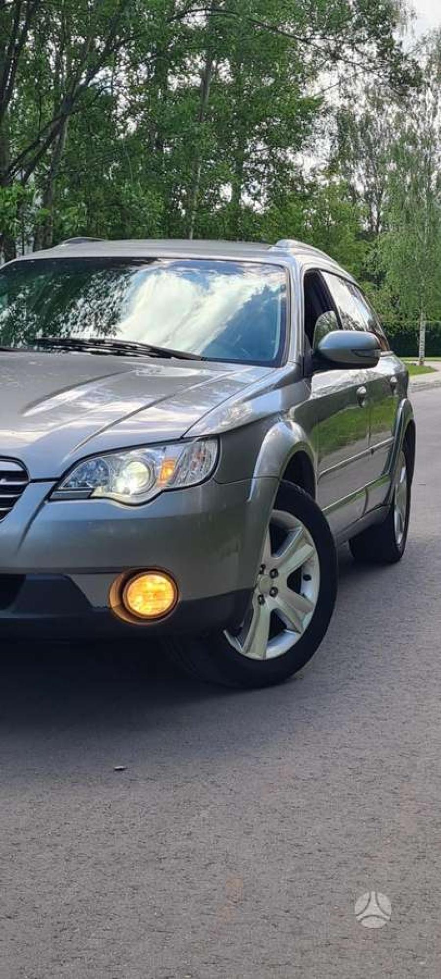 Grey Subaru Outback 2007 in Vilnius, with an engine capacity of 2.46 L and mileage of 387 thousand km for 2450 €, photo 13 on AUTOMOTO.COM.LV