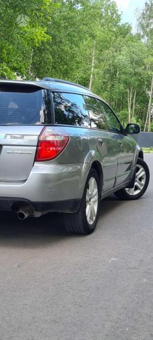 Grey Subaru Outback 2007 in Vilnius, with an engine capacity of 2.50 L and mileage of 363 thousand km for 2500 €, photo 12 on AUTOMOTO.COM.LV