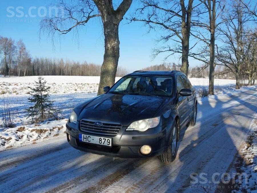 Pelēks Subaru Outback 2008 Cēsis, ar dzinēja tilpumu 2.50 L un nobraukumu 311 tūkst. km par 2850 €, foto 1 vietnē AUTOMOTO.COM.LV