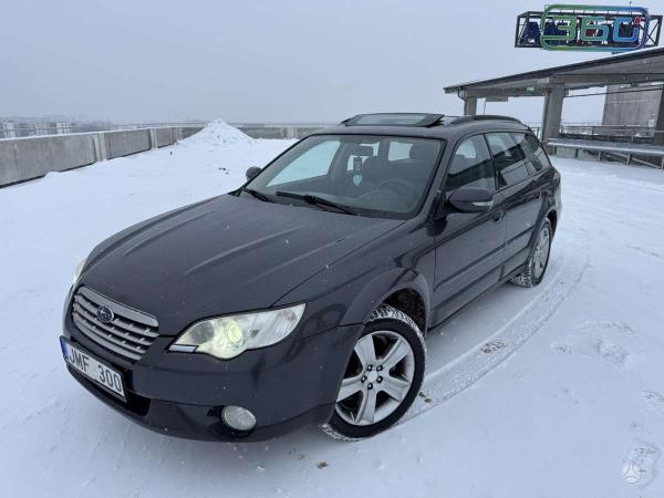 Grey Subaru Outback 2008 in Vilnius, with an engine capacity of 2.46 L and mileage of 240 thousand km for 2850 €, photo 1 on AUTOMOTO.COM.LV
