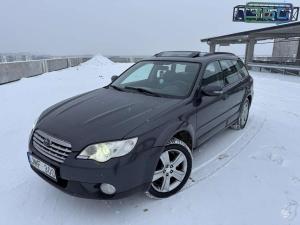 Grey Subaru Outback 2008 in Vilnius, with an engine capacity of 2.46 L and mileage of 240 thousand km for 2850 €, photo  on AUTOMOTO.COM.LV
