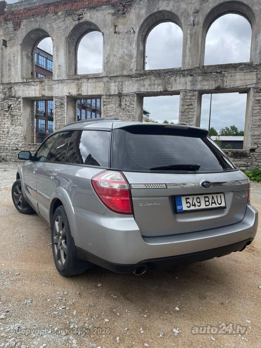Grey Subaru Outback 2008 in Tallinn, with an engine capacity of 2.50 L and mileage of 175 thousand km for 2700 €, photo 4 on AUTOMOTO.COM.LV