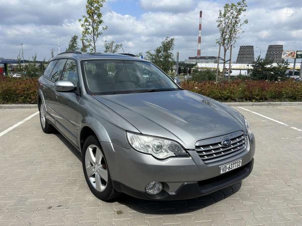Pelēks Subaru Outback 2008 Viļņa, ar dzinēja tilpumu 3.00 L un nobraukumu 190 tūkst. km par 4750 €, foto 1 vietnē AUTOMOTO.COM.LV