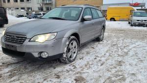 Grey Subaru Outback 2009 in Vilnius, with an engine capacity of 2.46 L and mileage of 378 thousand km for 2250 €, photo 3 on AUTOMOTO.COM.LV