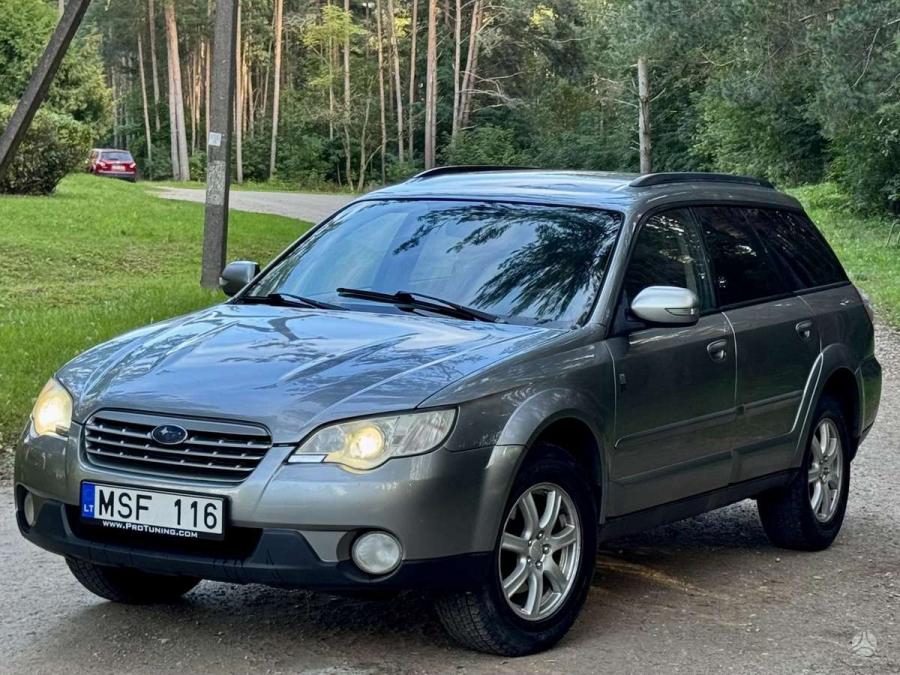Grey Subaru Outback 2009 in Radviliskis, with an engine capacity of 2.50 L and mileage of 400 thousand km for 2300 €, photo 3 on AUTOMOTO.COM.LV