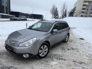 Pelēks Subaru Outback 2010 Viļņa, ar dzinēja tilpumu 2.50 L un nobraukumu 182 tūkst. km par 4600 €, foto  vietnē AUTOMOTO.COM.LV