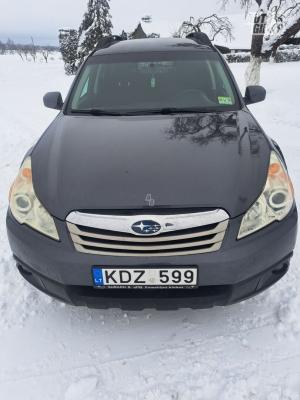 Pelēks Subaru Outback 2011 Plungė, ar dzinēja tilpumu 2.50 L un nobraukumu 243 tūkst. km par 3000 €, foto 3 vietnē AUTOMOTO.COM.LV