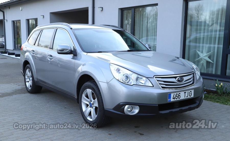 Grey Subaru Outback 2011 in Tallinn, with an engine capacity of 2.50 L and mileage of 350 thousand km for 5399 €, photo 10 on AUTOMOTO.COM.LV