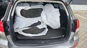 Grey Subaru Outback 2011 in Riga, with an engine capacity of 2.50 L and mileage of 278 thousand km for 4700 €, photo 17 on AUTOMOTO.COM.LV