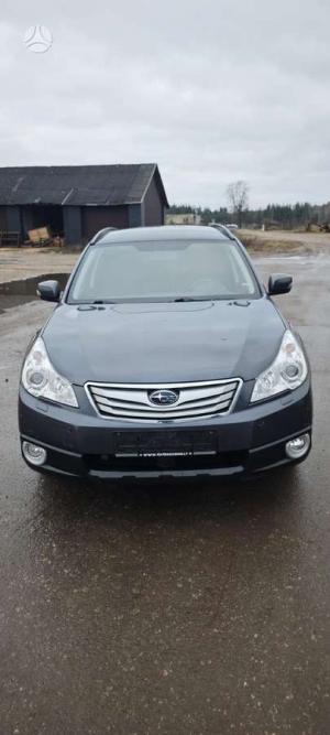 Pelēks Subaru Outback 2012 Varėna, ar dzinēja tilpumu 2.50 L un nobraukumu 329 tūkst. km par 5200 €, foto 2 vietnē AUTOMOTO.COM.LV