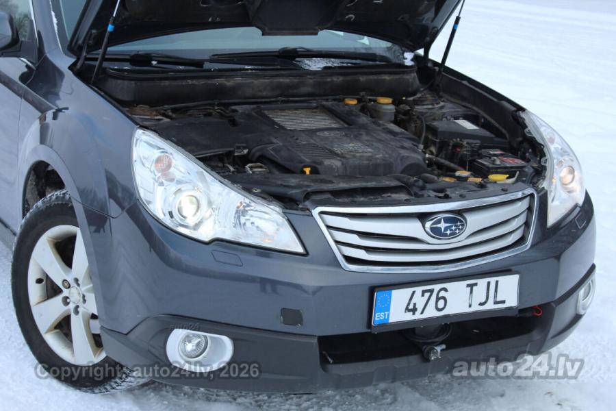 Grey Subaru Outback 2012 in Tartu, with an engine capacity of 2.00 L and mileage of 340 thousand km for 2999 €, photo 9 on AUTOMOTO.COM.LV