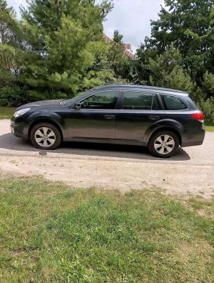 Grey Subaru Outback 2012 in Ukmerge, with an engine capacity of 2.00 L and mileage of 270 thousand km for 2150 €, photo 9 on AUTOMOTO.COM.LV