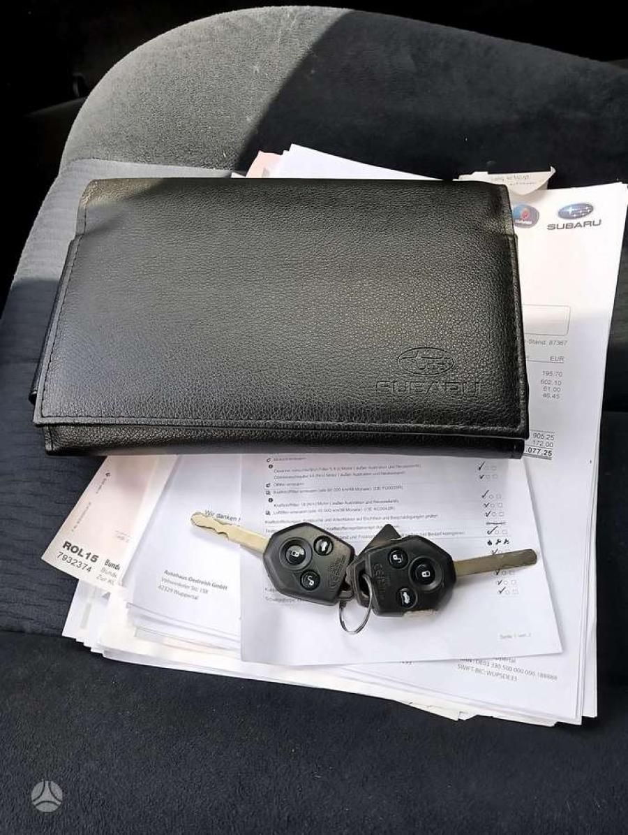 Grey Subaru Outback 2012 in Ukmerge, with an engine capacity of 2.00 L and mileage of 270 thousand km for 2150 €, photo 19 on AUTOMOTO.COM.LV
