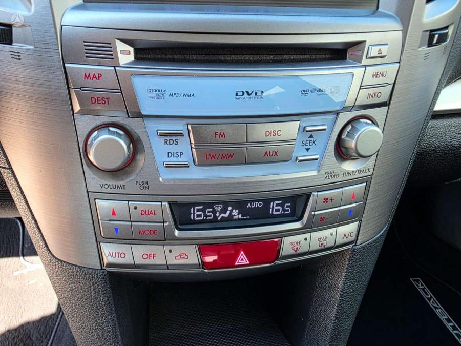 Grey Subaru Outback 2012 in Utena, with an engine capacity of 2.46 L and mileage of 258 thousand km for 8350 €, photo 25 on AUTOMOTO.COM.LV