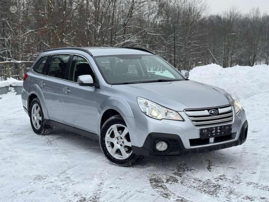 Grey Subaru Outback 2013 in Vilnius, with an engine capacity of 2.50 L and mileage of 280 thousand km for 7100 €, photo 9 on AUTOMOTO.COM.LV