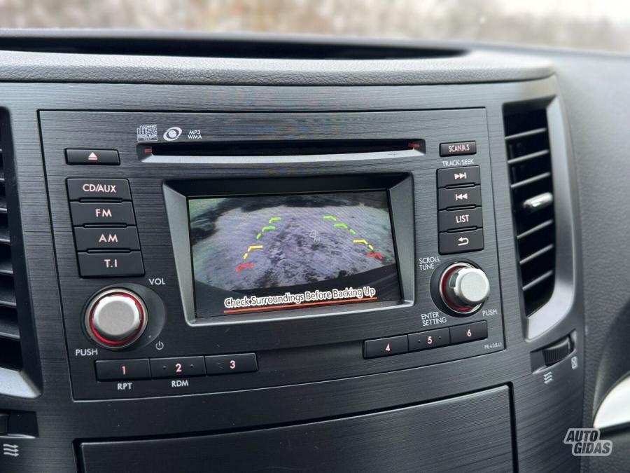 Серый Субару Аутбек 2013 в Вильнюс, объемом двигателя 2.50 л и пробегом 280 тыс. км за 7100 €, фото 4 на AUTOMOTO.COM.LV