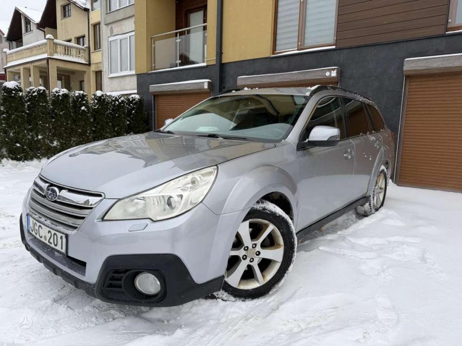 Pelēks Subaru Outback 2013 Kauņa, ar dzinēja tilpumu 2.50 L un nobraukumu 320 tūkst. km par 6300 €, foto 1 vietnē AUTOMOTO.COM.LV