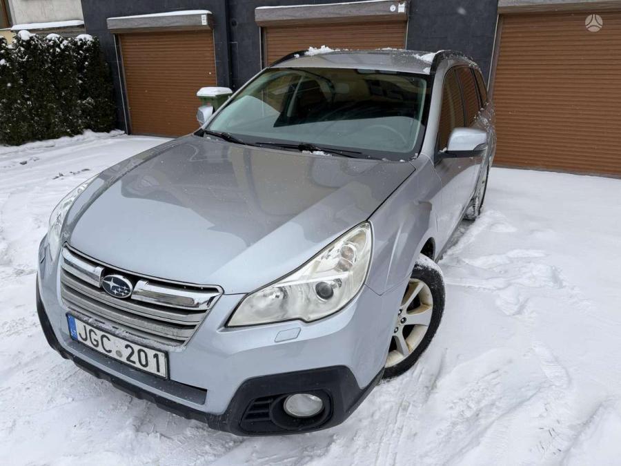 Pelēks Subaru Outback 2013 Kauņa, ar dzinēja tilpumu 2.50 L un nobraukumu 320 tūkst. km par 6300 €, foto 2 vietnē AUTOMOTO.COM.LV