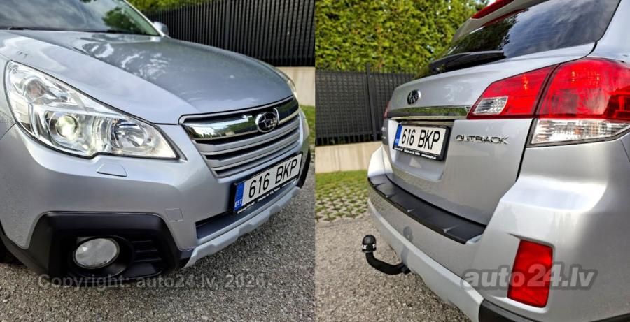 Pelēks Subaru Outback 2013 Tallina, ar dzinēja tilpumu 2.50 L un nobraukumu 256 tūkst. km par 7900 €, foto 27 vietnē AUTOMOTO.COM.LV