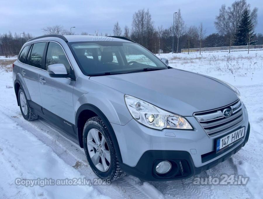 Grey Subaru Outback 2014 in Tallinn, with an engine capacity of 2.50 L and mileage of 247 thousand km for 5990 €, photo 3 on AUTOMOTO.COM.LV