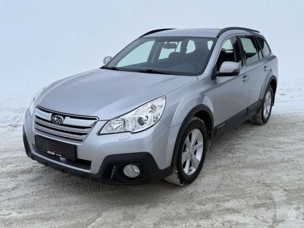 Grey Subaru Outback 2014 in Vilnius, with an engine capacity of 2.50 L and mileage of 247 thousand km for 7800 €, photo 1 on AUTOMOTO.COM.LV