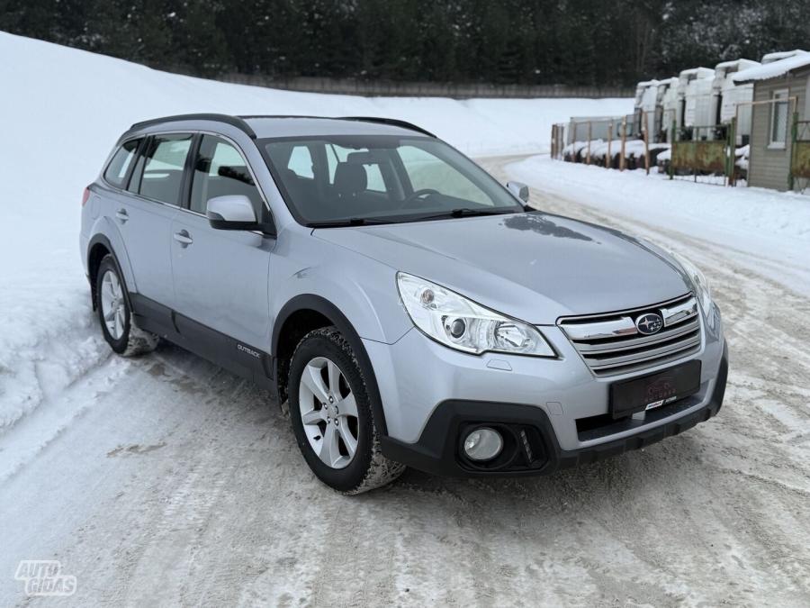 Grey Subaru Outback 2014 in Vilnius, with an engine capacity of 2.50 L and mileage of 247 thousand km for 7800 €, photo 5 on AUTOMOTO.COM.LV