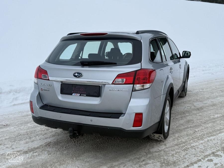 Grey Subaru Outback 2014 in Vilnius, with an engine capacity of 2.50 L and mileage of 247 thousand km for 7800 €, photo 9 on AUTOMOTO.COM.LV