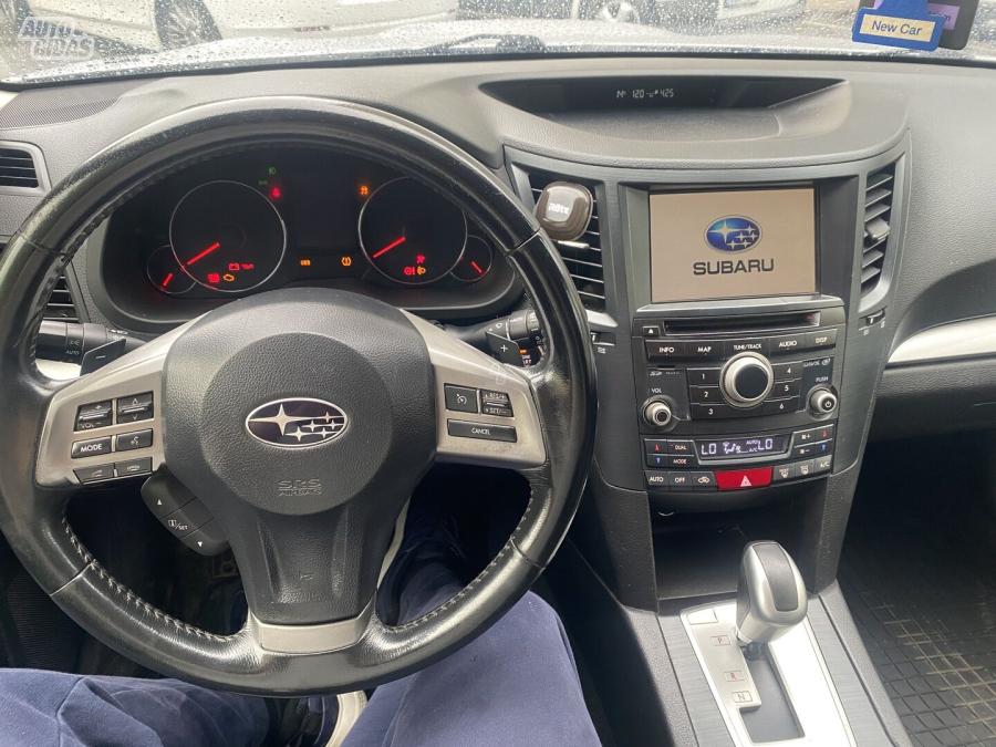 Grey Subaru Outback 2014 in Vilnius, with an engine capacity of 2.00 L and mileage of 350 thousand km for 6200 €, photo 26 on AUTOMOTO.COM.LV