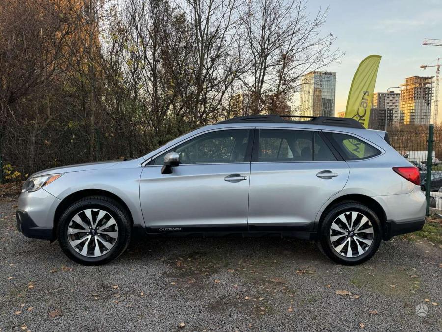 Pelēks Subaru Outback 2015 Viļņa, ar dzinēja tilpumu 2.46 L un nobraukumu 286 tūkst. km par 9500 €, foto 6 vietnē AUTOMOTO.COM.LV