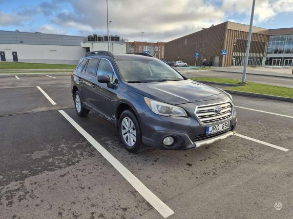 Grey Subaru Outback 2015 in Gargzdai, with an engine capacity of 2.50 L and mileage of 127 thousand km for 11600 €, photo 4 on AUTOMOTO.COM.LV