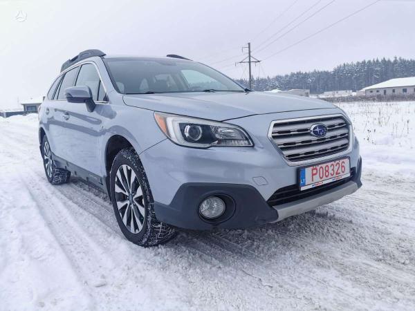 Grey Subaru Outback 2015 in Vilnius, with an engine capacity of 3.60 L and mileage of 219 thousand km for 8600 €, photo 3 on AUTOMOTO.COM.LV