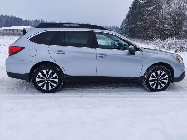 Grey Subaru Outback 2015 in Vilnius, with an engine capacity of 3.60 L and mileage of 219 thousand km for 8600 €, photo 5 on AUTOMOTO.COM.LV