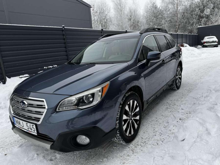 Pelēks Subaru Outback 2015 Kauņa, ar dzinēja tilpumu 3.60 L un nobraukumu 112 tūkst. km par 13800 €, foto 2 vietnē AUTOMOTO.COM.LV