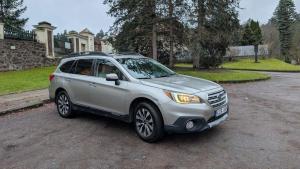 Pelēks Subaru Outback 2015 Viļņa, ar dzinēja tilpumu 2.50 L un nobraukumu 240 tūkst. km par 7900 €, foto 2 vietnē AUTOMOTO.COM.LV