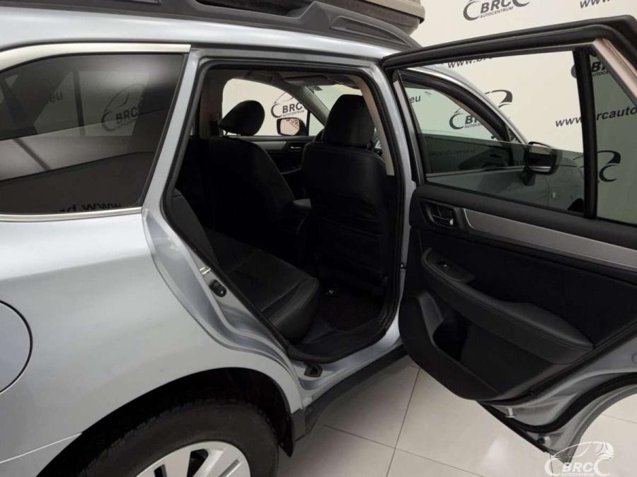 Grey Subaru Outback 2015 in Vilnius, with an engine capacity of 2.46 L and mileage of 242 thousand km for 11500 €, photo 13 on AUTOMOTO.COM.LV