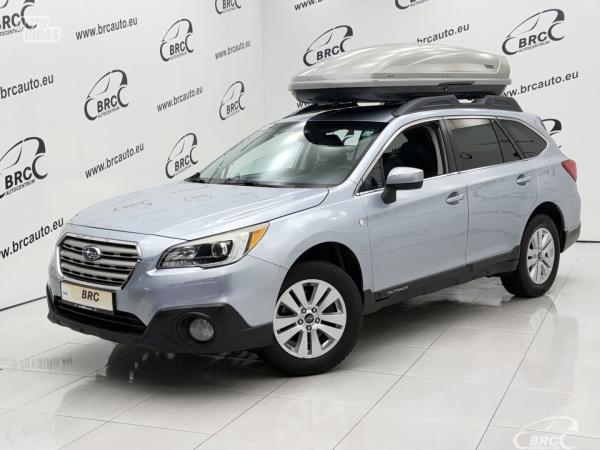 Pelēks Subaru Outback 2015 Avižieniai, ar dzinēja tilpumu 2.50 L un nobraukumu 242 tūkst. km par 11500 €, foto 1 vietnē AUTOMOTO.COM.LV