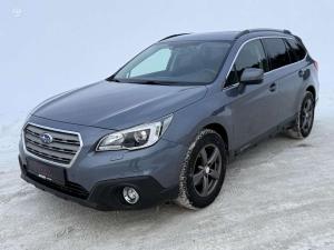 Grey Subaru Outback 2015 in Vilnius, with an engine capacity of 2.50 L and mileage of 258 thousand km for 11800 €, photo  on AUTOMOTO.COM.LV