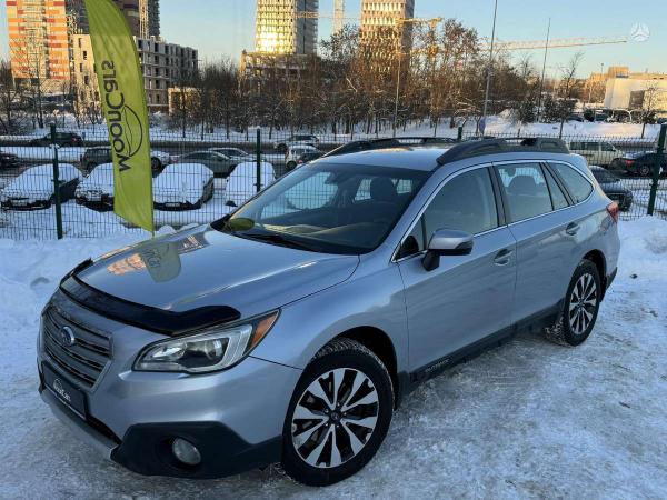 Pelēks Subaru Outback 2015 Viļņa, ar dzinēja tilpumu 2.46 L un nobraukumu 286 tūkst. km par 9300 €, foto 1 vietnē AUTOMOTO.COM.LV