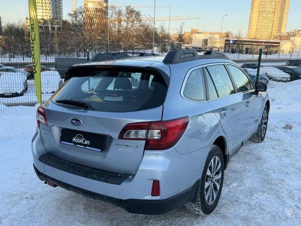 Pelēks Subaru Outback 2015 Viļņa, ar dzinēja tilpumu 2.46 L un nobraukumu 286 tūkst. km par 9300 €, foto 6 vietnē AUTOMOTO.COM.LV