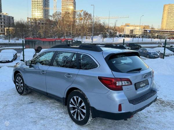 Pelēks Subaru Outback 2015 Viļņa, ar dzinēja tilpumu 2.46 L un nobraukumu 286 tūkst. km par 9300 €, foto 7 vietnē AUTOMOTO.COM.LV