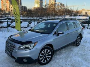 Pelēks Subaru Outback 2015 Viļņa, ar dzinēja tilpumu 2.46 L un nobraukumu 286 tūkst. km par 9100 €, foto  vietnē AUTOMOTO.COM.LV