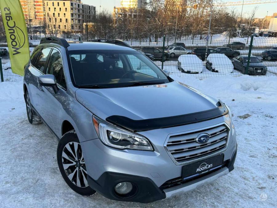 Pelēks Subaru Outback 2015 Viļņa, ar dzinēja tilpumu 2.46 L un nobraukumu 286 tūkst. km par 9100 €, foto 4 vietnē AUTOMOTO.COM.LV