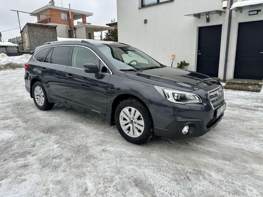 Pelēks Subaru Outback 2015 Kauņa, ar dzinēja tilpumu 2.00 L un nobraukumu 233 tūkst. km par 7900 €, foto 1 vietnē AUTOMOTO.COM.LV