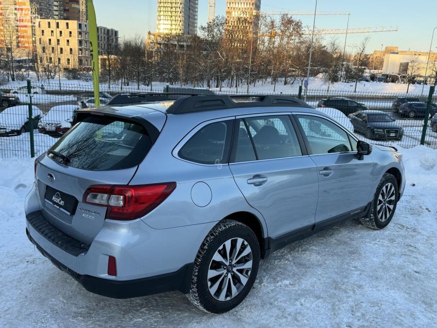 Grey Subaru Outback 2015 in Vilnius, with an engine capacity of 2.50 L and mileage of 286 thousand km for 8500 €, photo 5 on AUTOMOTO.COM.LV