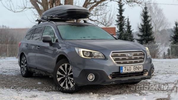 Grey Subaru Outback 2015 in Tallinn, with an engine capacity of 2.50 L and mileage of 225 thousand km for 10900 €, photo 1 on AUTOMOTO.COM.LV